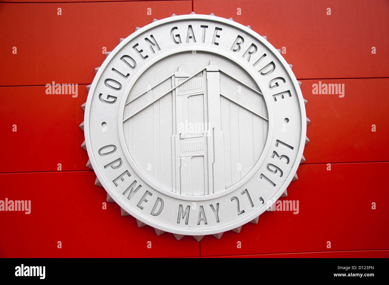 Sign on golden gate bridge hi-res stock photography and images - Alamy