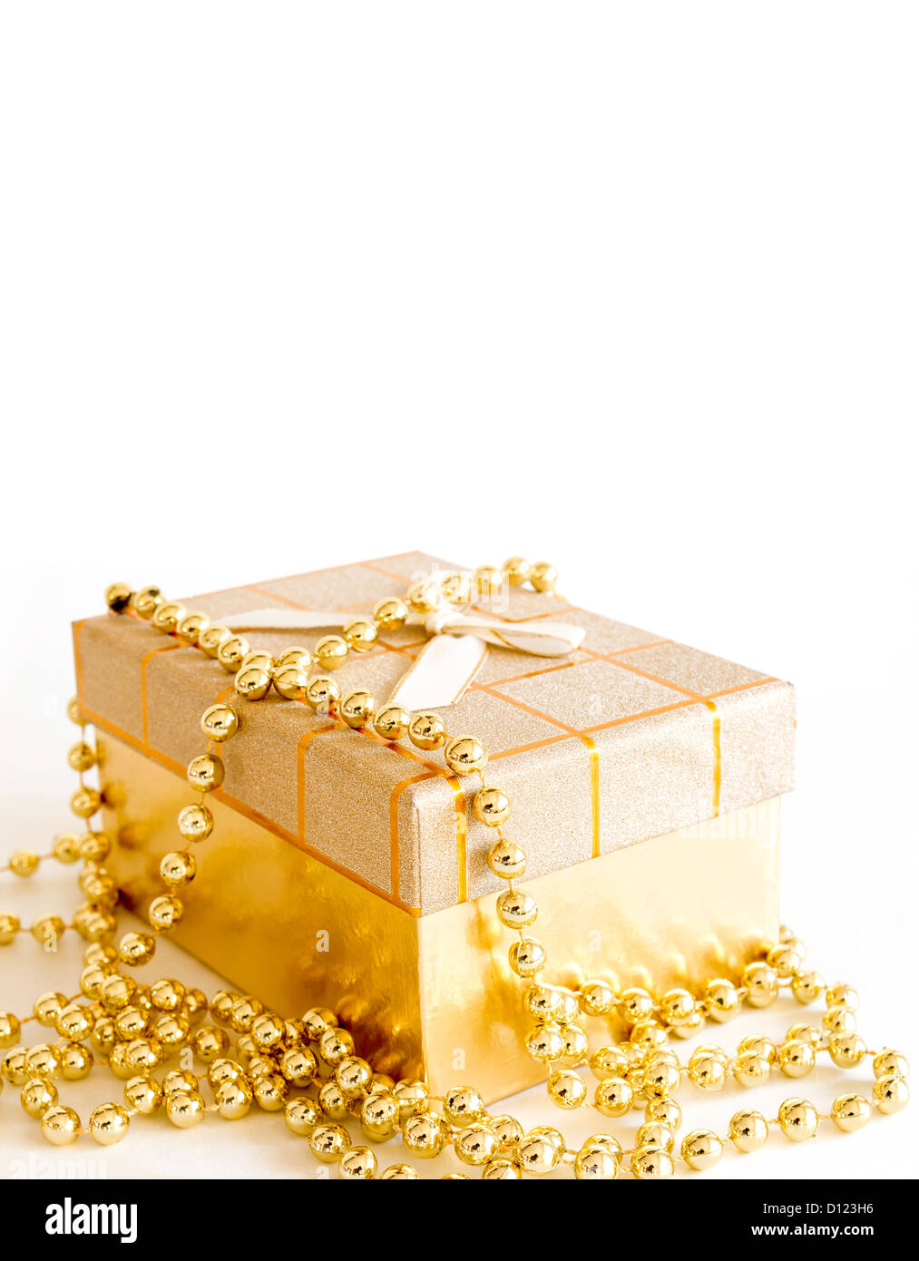 Gift Box isolated on white background Stock Photo - Alamy