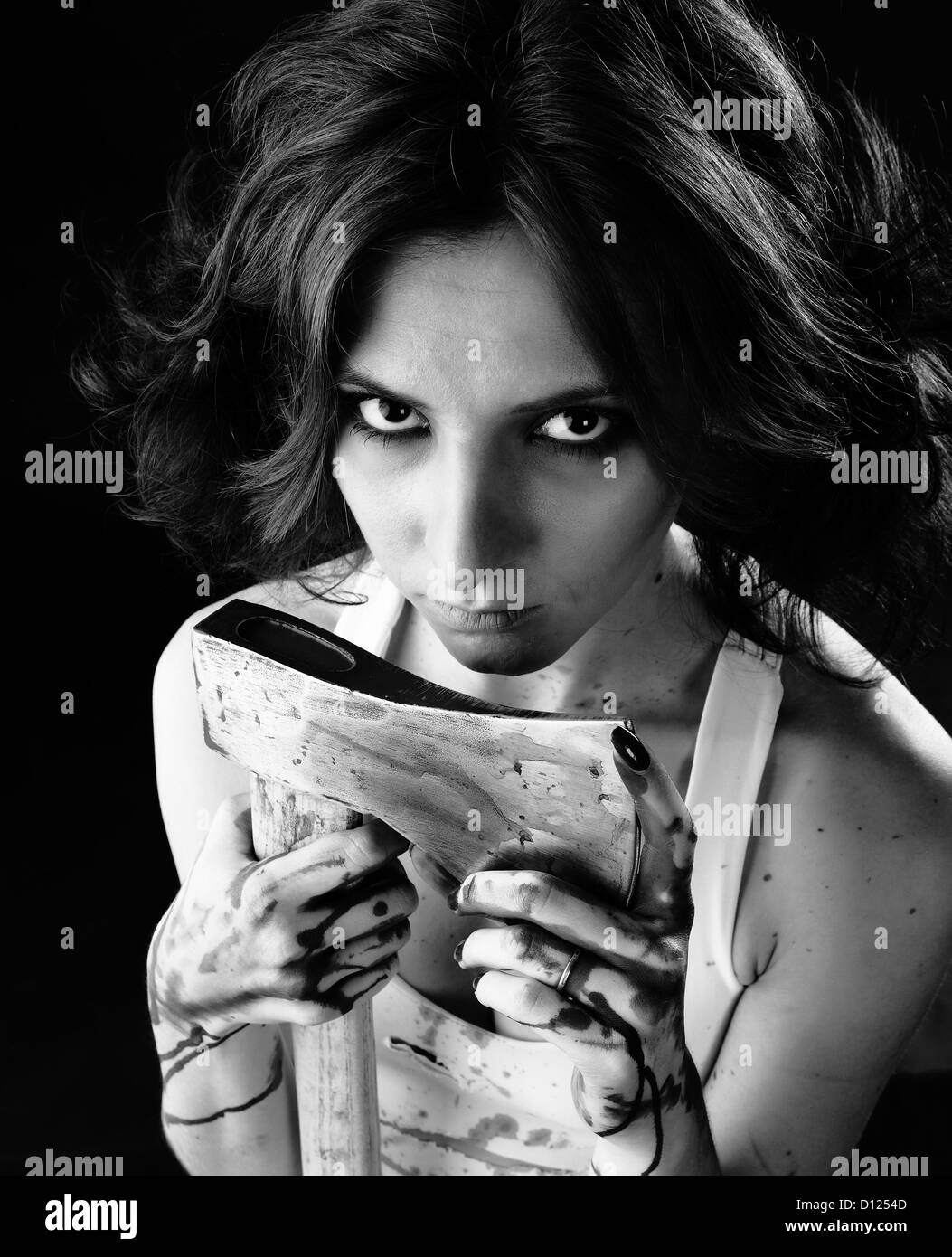 Bloody axe hi-res stock photography and images - Alamy