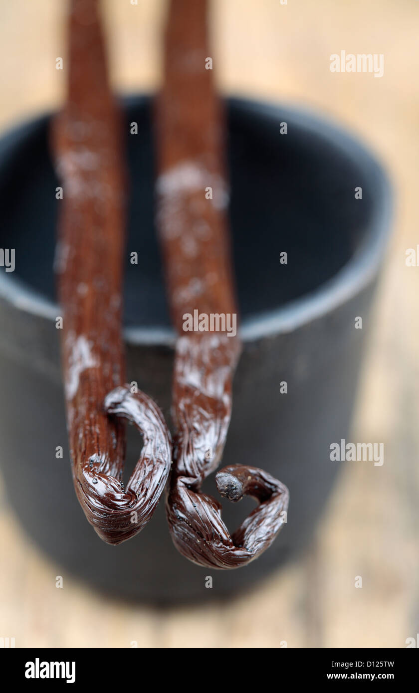 Vanilla pod hi-res stock photography and images - Alamy