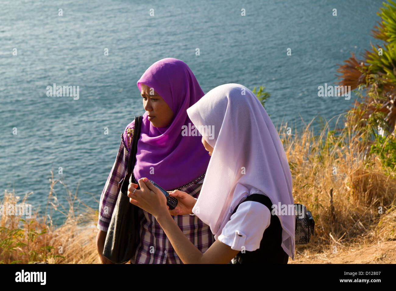 Young thai muslim girls phuket hi-res stock photography and images - Alamy