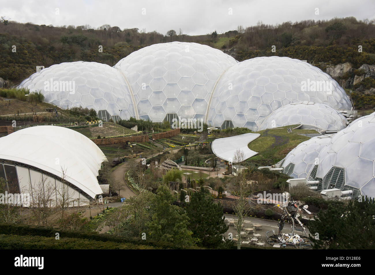 Biome greenhouses cornwall hi-res stock photography and images - Alamy