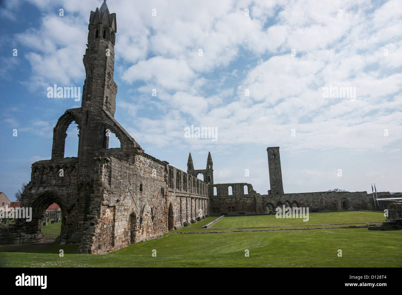 Cathedral Of Saint Andrew; Fife Scotland Stock Photo - Alamy