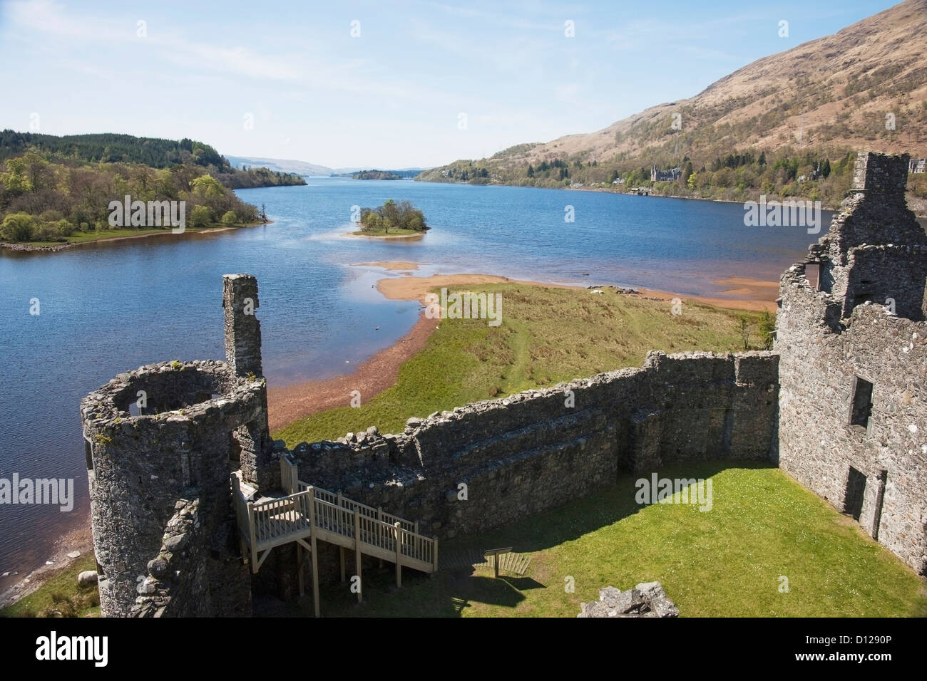 Kilchurn Castle; Argyll Scotland Stock Photo - Alamy