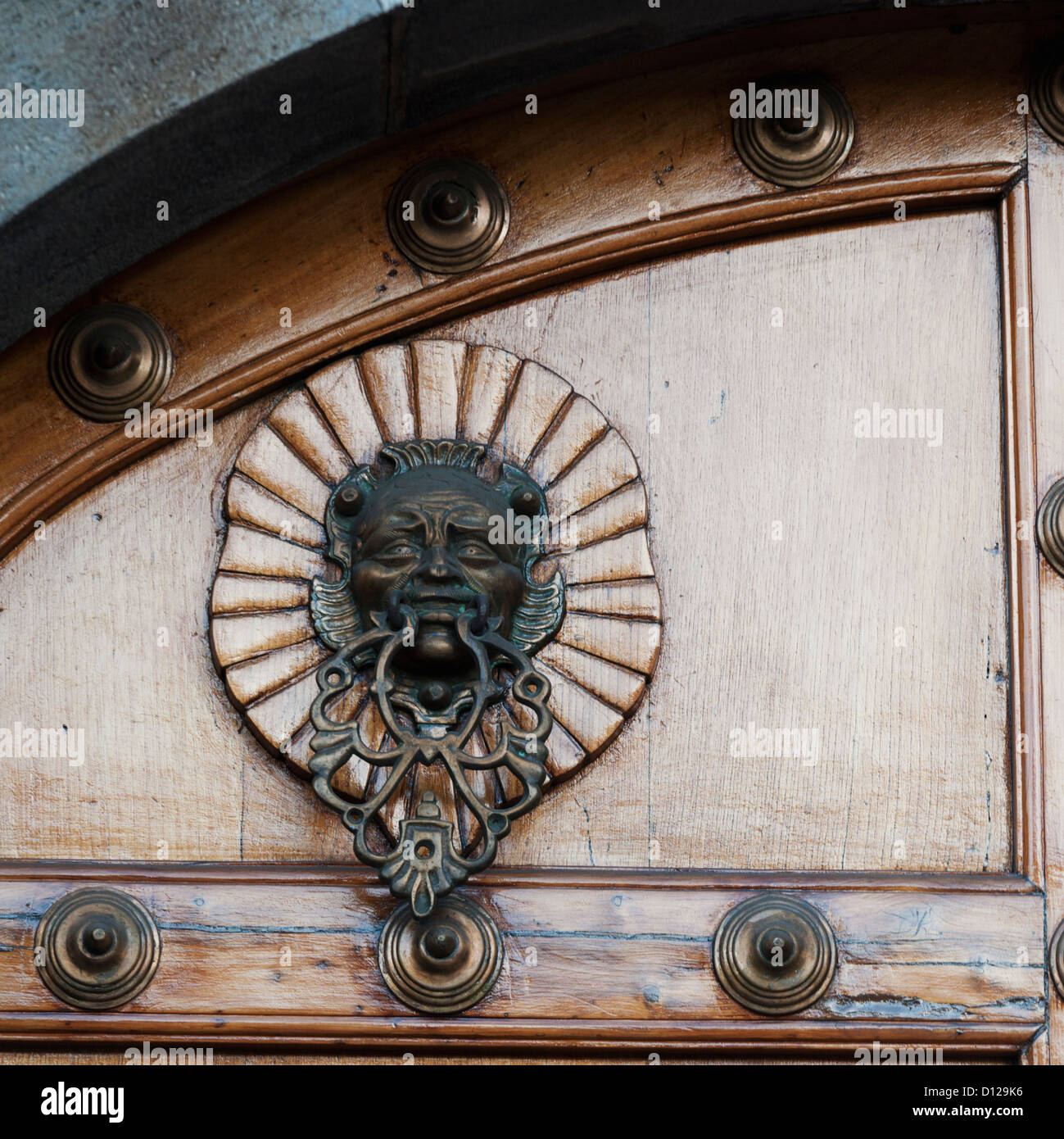 Human face door knocker decorative hi-res stock photography and images ...