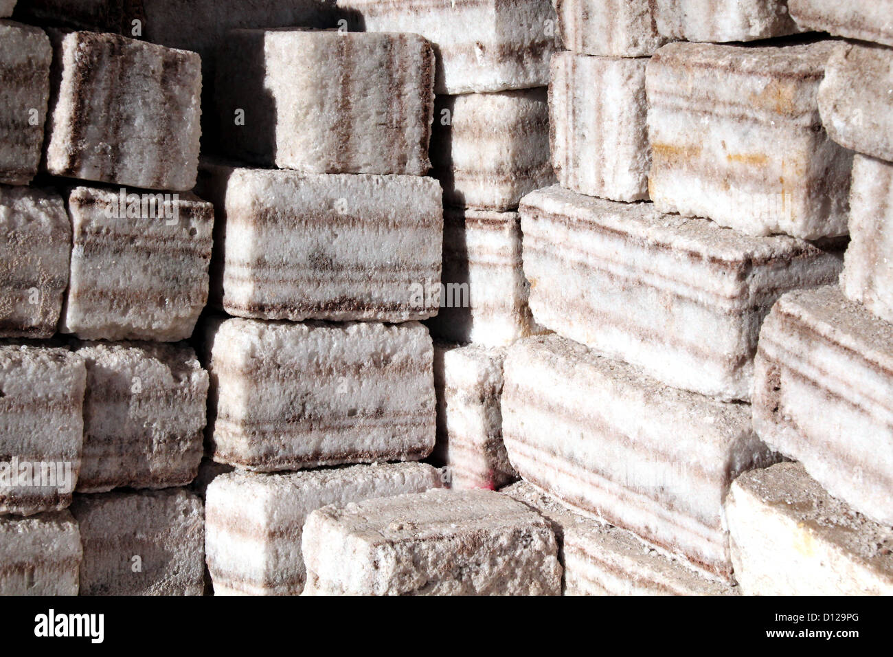 Salt bricks hi-res stock photography and images - Alamy