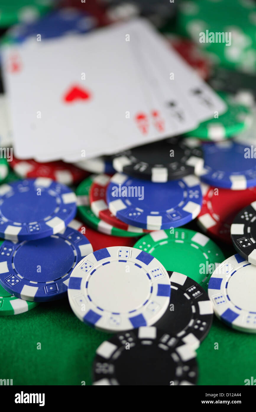 Pocker chips hi-res stock photography and images - Alamy