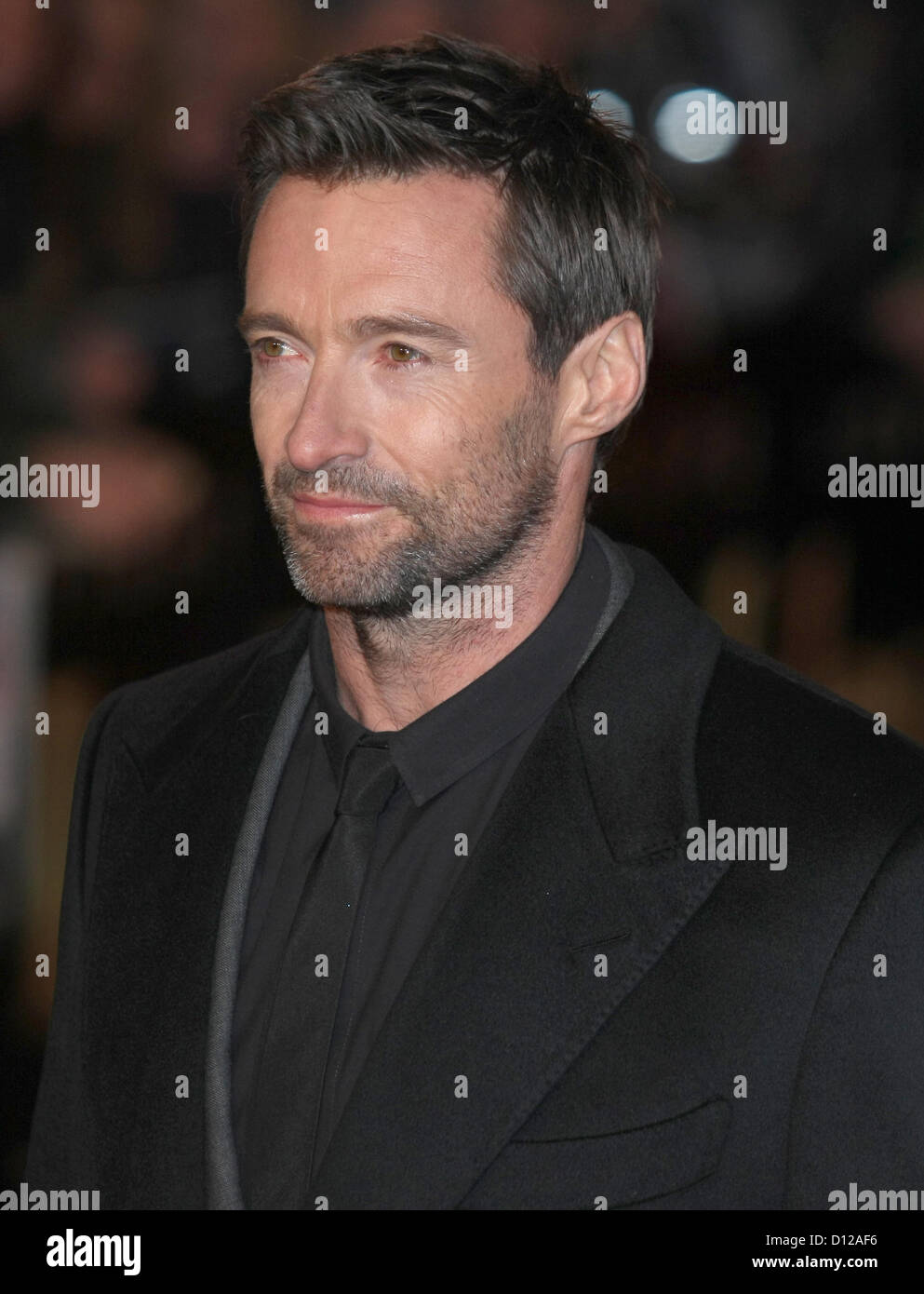 HUGH JACKMAN LES MISERABLES UK PREMIERE LONDON ENGLAND UK 05 December ...