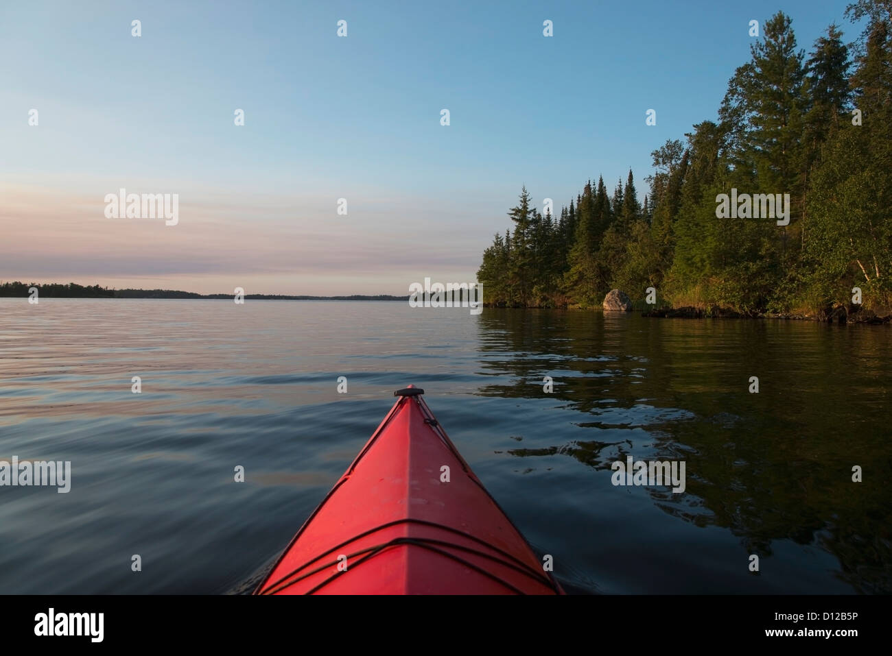 Bow of canoe hi-res stock photography and images - Alamy