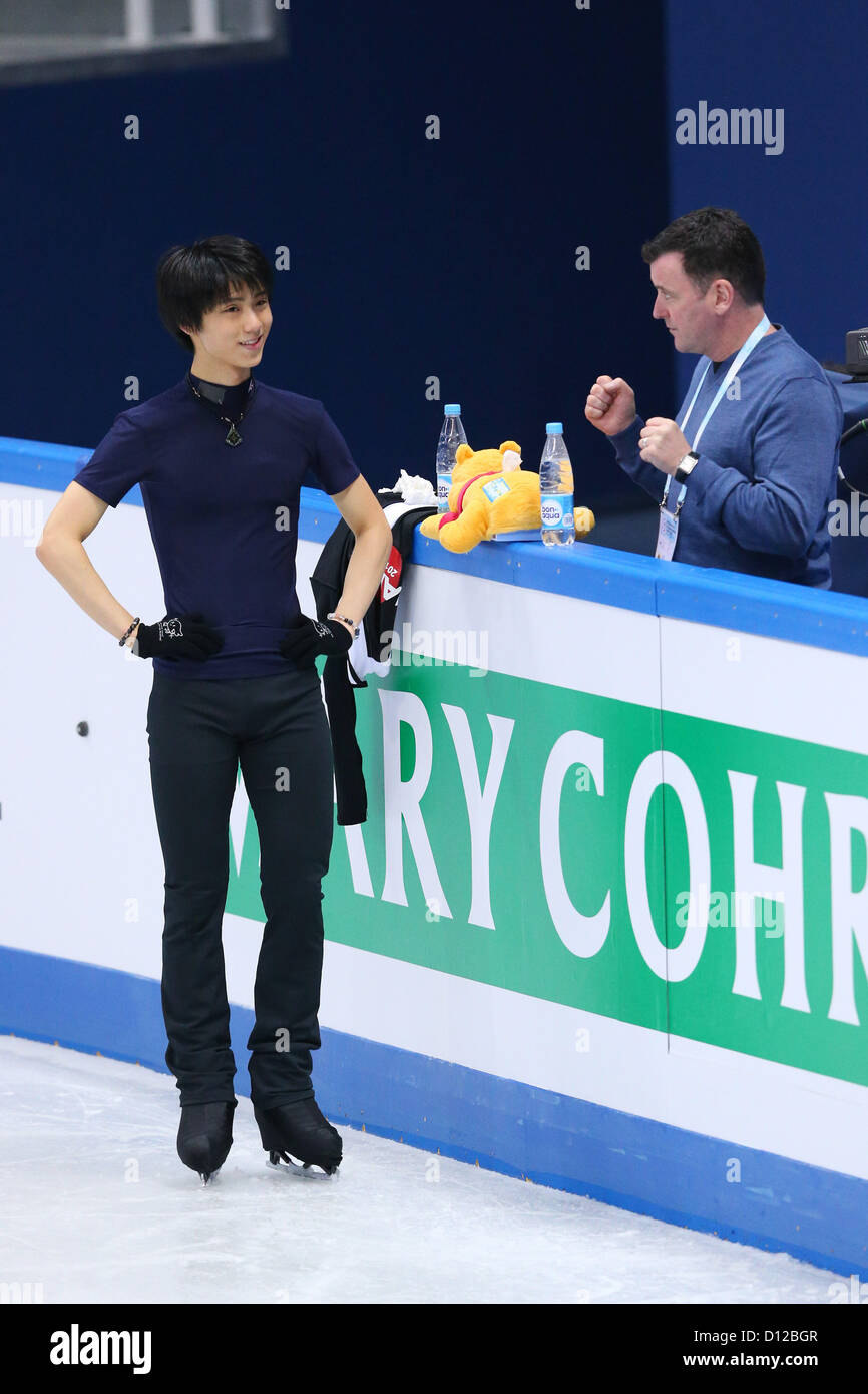 (L to R) Yuzuru Hanyu (JPN), Brian Orser Coach, DECEMBER 5, 2012 ...
