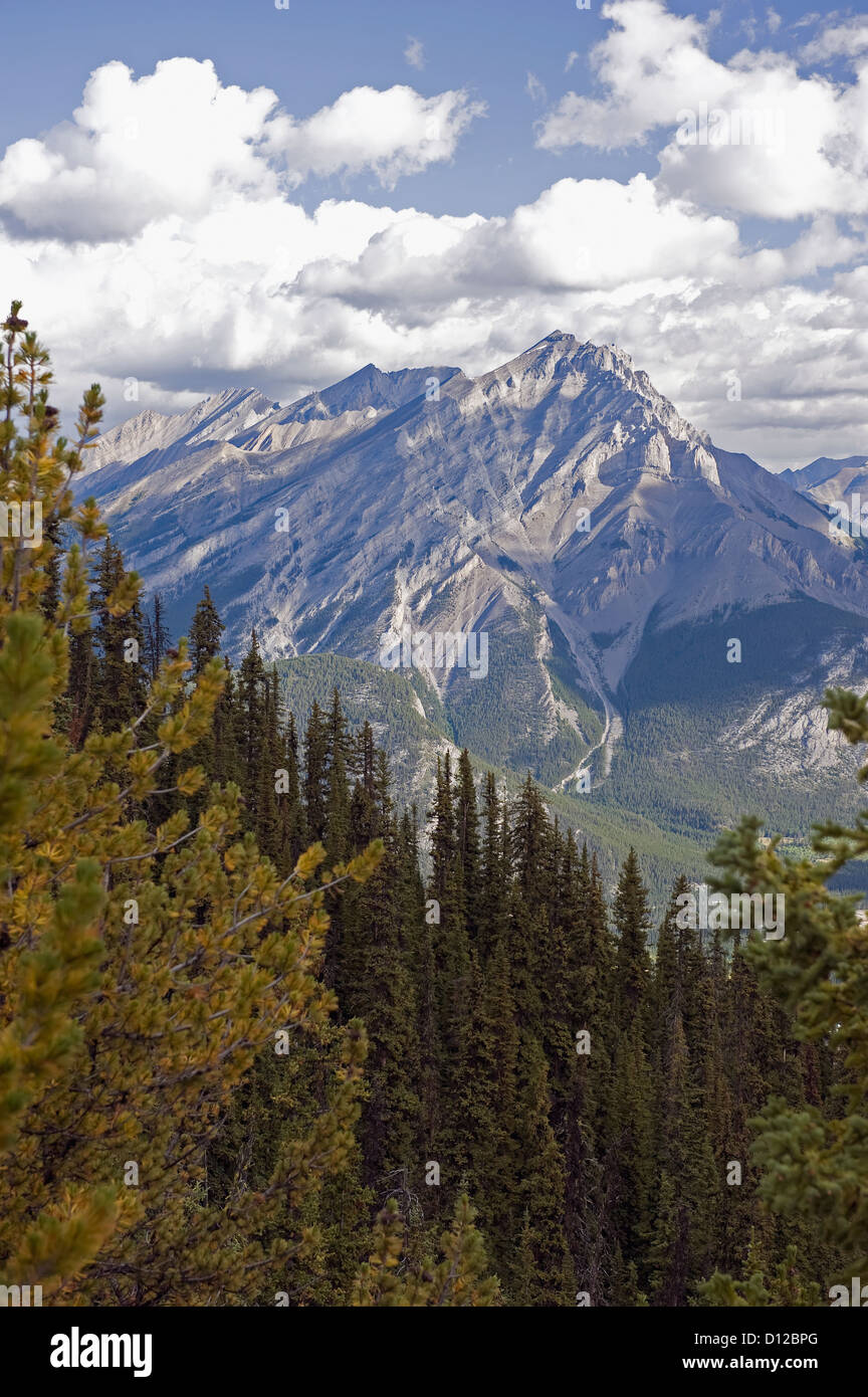 Rugged Canadian Rocky Mountains; Banff Alberta Canada Stock Photo - Alamy