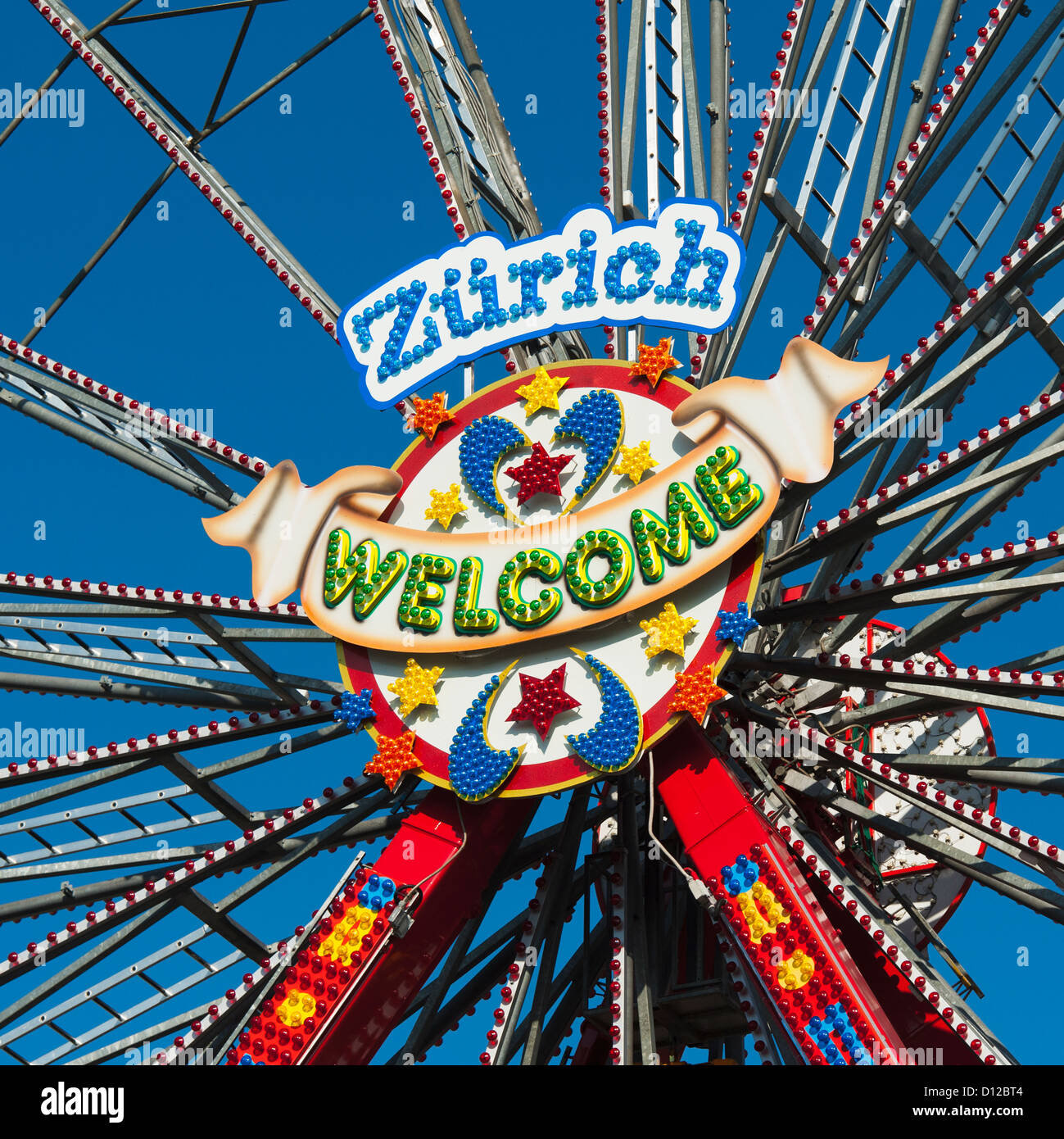 Switzerland tourism welcome sign zurich hi-res stock photography and ...