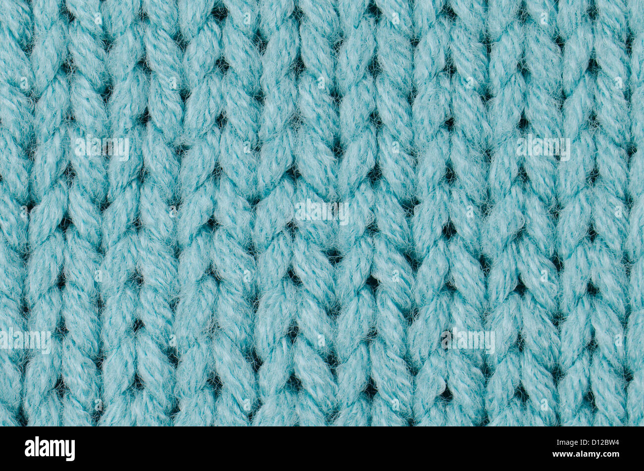 Blue knitted wool texture can use as background Stock Photo - Alamy