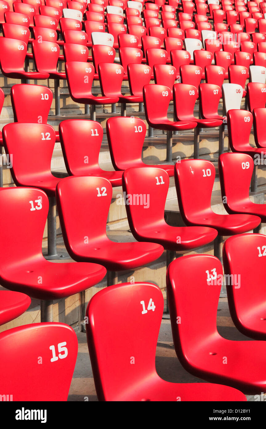 Theatre seat number hi-res stock photography and images - Alamy