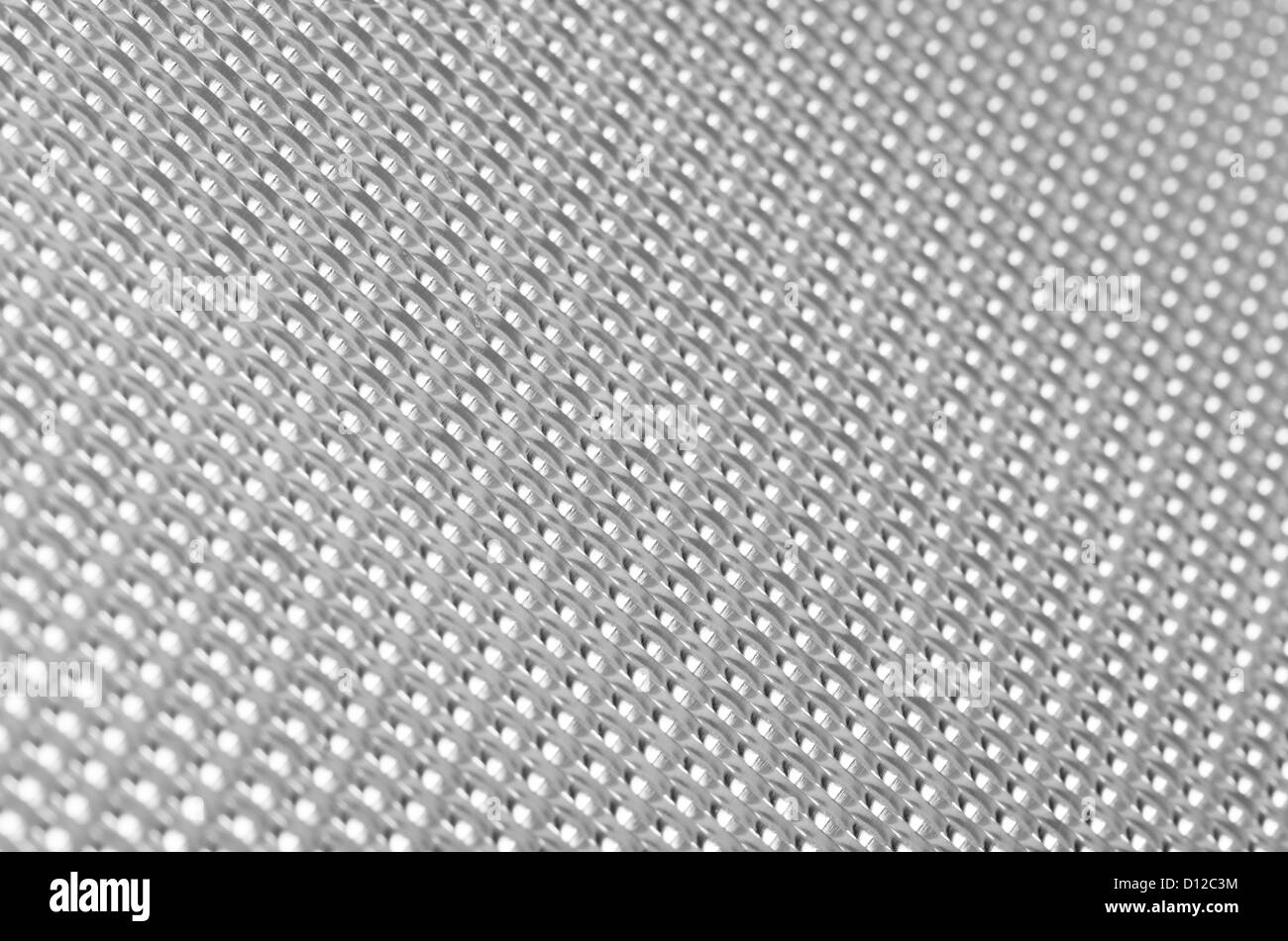 Metal mesh plating isolated against a white background Stock Photo - Alamy