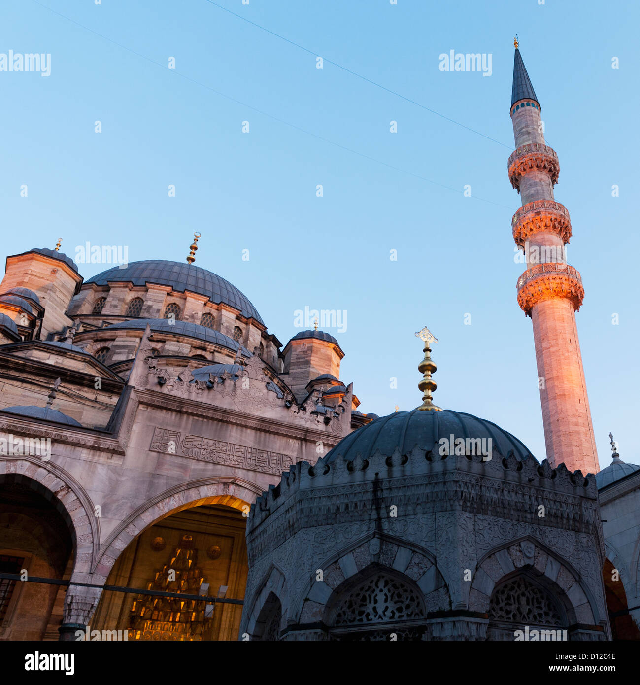 Mosque Of The Valide Sultan; Istanbul Turkey Stock Photo - Alamy