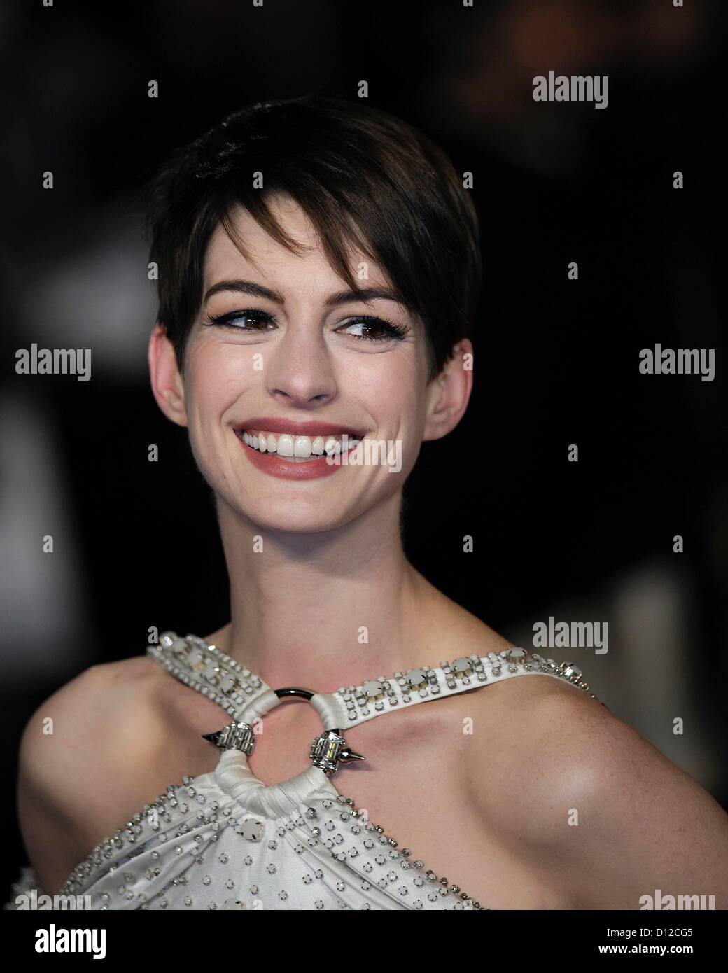 Actress Anne Hathaway (plays Fantine) attends the World Premiere of Les ...