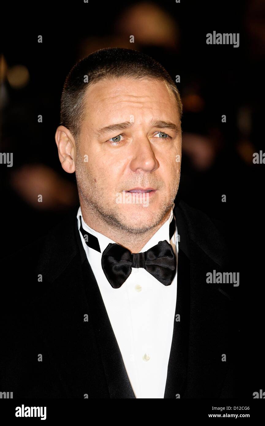 Actor Russell Crowe (plays Javert) attends the World Premiere of Les ...