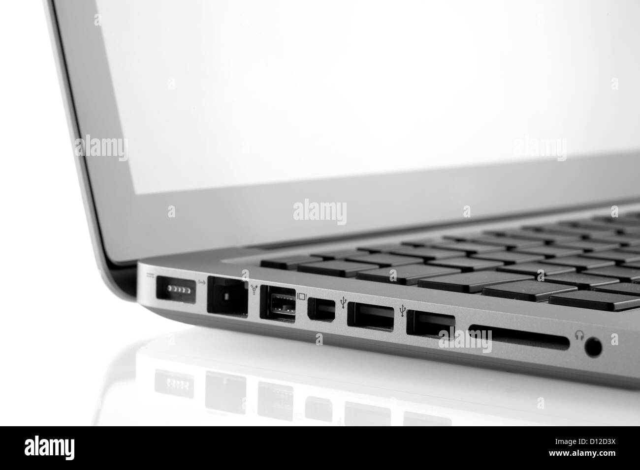 Laptop ports Black and White Stock Photos & Images - Alamy