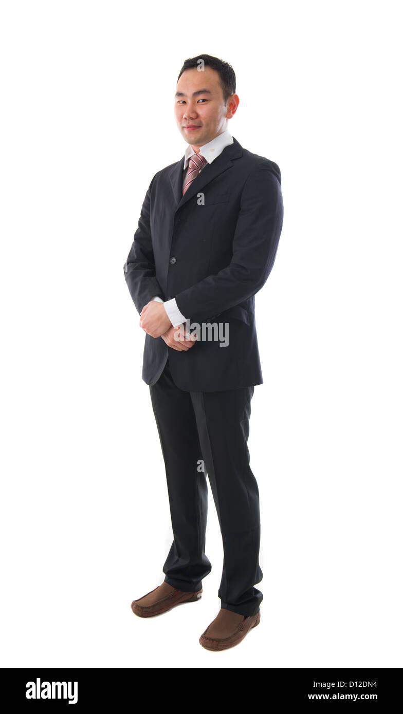 south east asian business man , chinese ethnicity full body Stock Photo ...