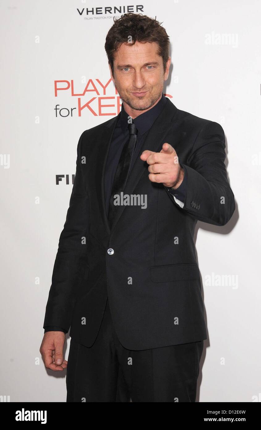 New York, USA. Gerard Butler at arrivals for PLAYING FOR KEEPS Premiere ...