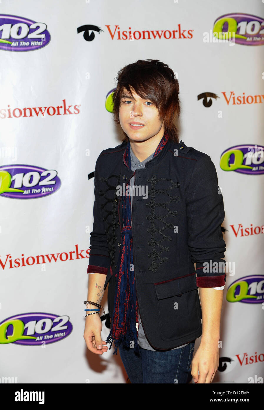 Dec. 5, 2012 - Philadelphia, Pennsylvania, U.S - THE READY SET, JORDAN ...