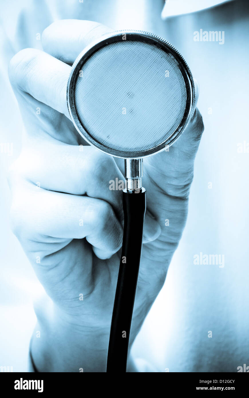 Doctor and stethoscope Stock Photo - Alamy