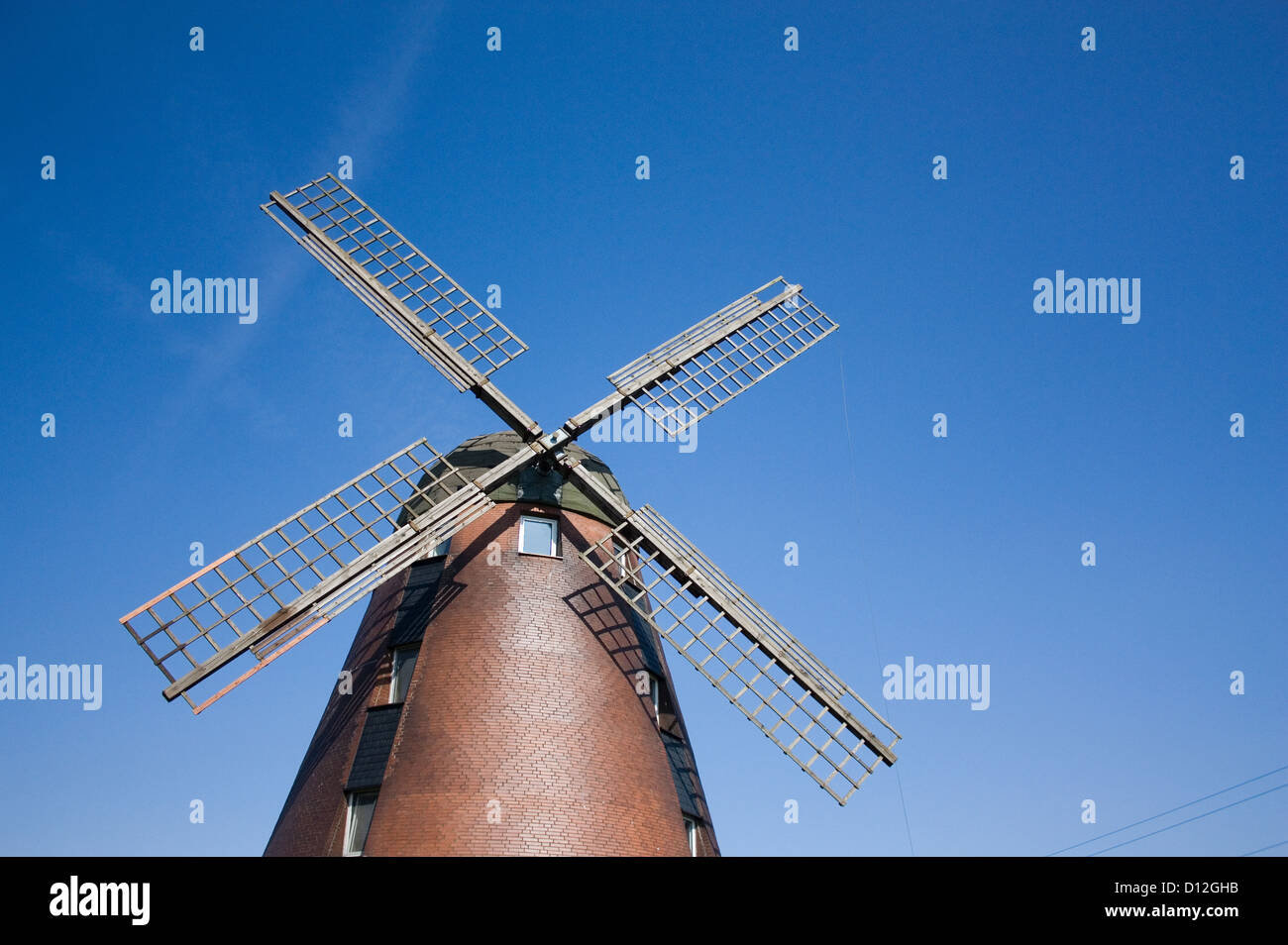 Vöhrum, Germany, windmill Stock Photo - Alamy