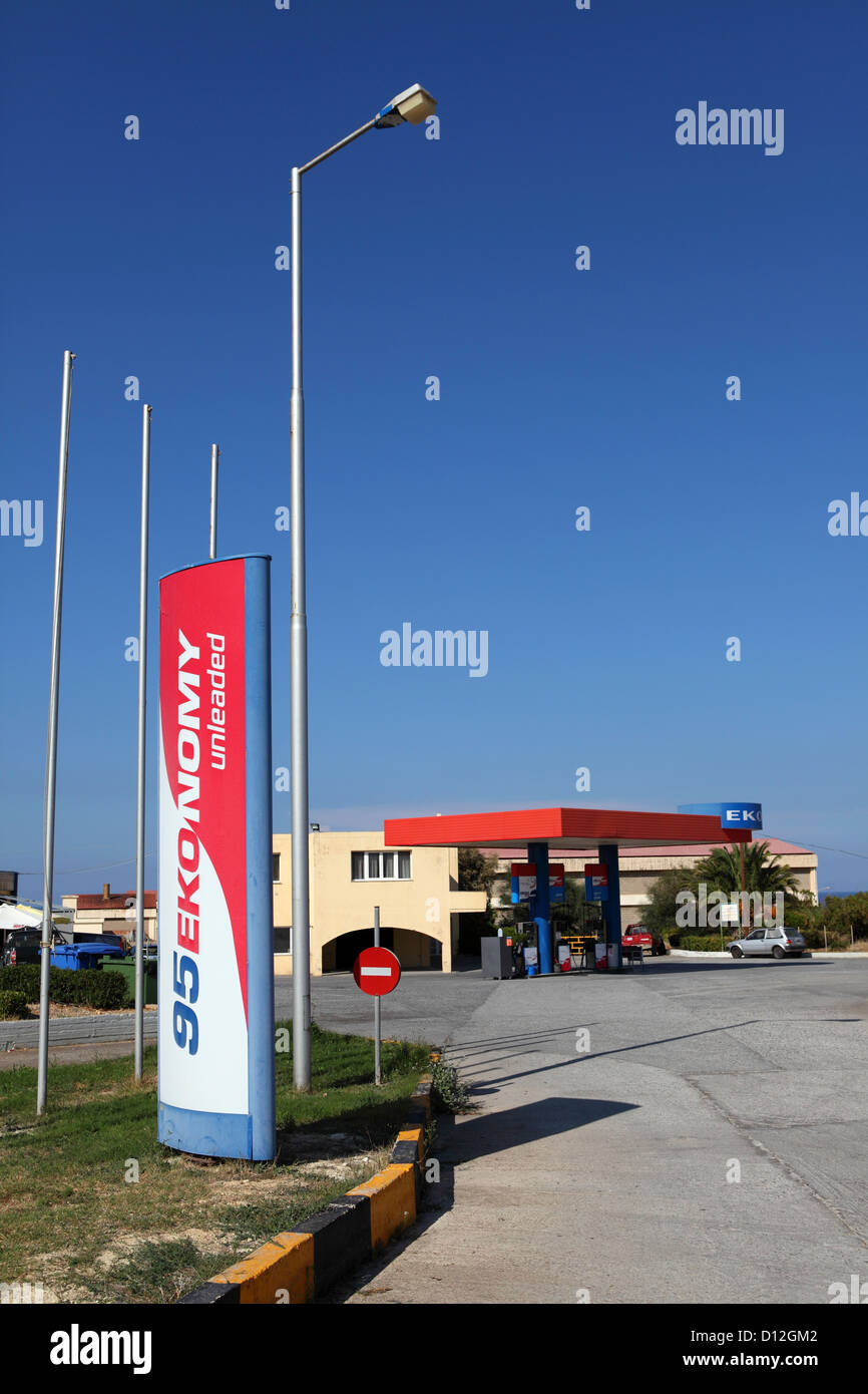 Petrol Gas Station Greece High Resolution Stock Photography and Images - Alamy
