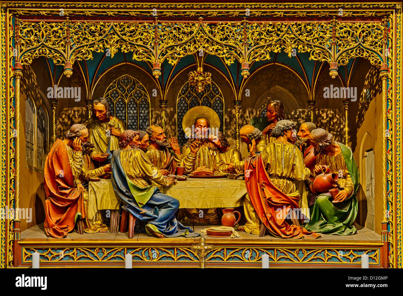 Last supper church st hi-res stock photography and images - Alamy