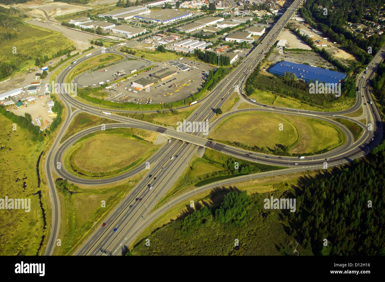 Cloverleaf highway hi-res stock photography and images - Alamy