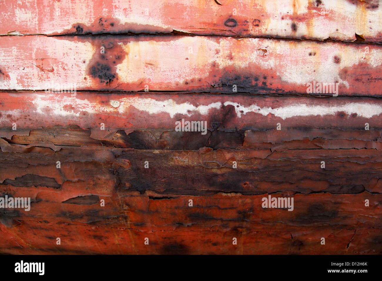 Spain, Close up of old paint on ship hull Stock Photo - Alamy