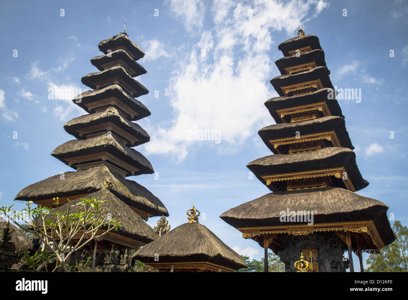 Indonesia, Bali, View of pagoda in Mother Temple of Besakih Stock Photo ...