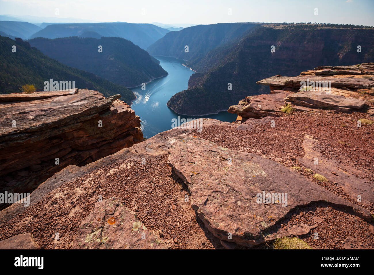 Flaming Gorge recreation area Stock Photo - Alamy