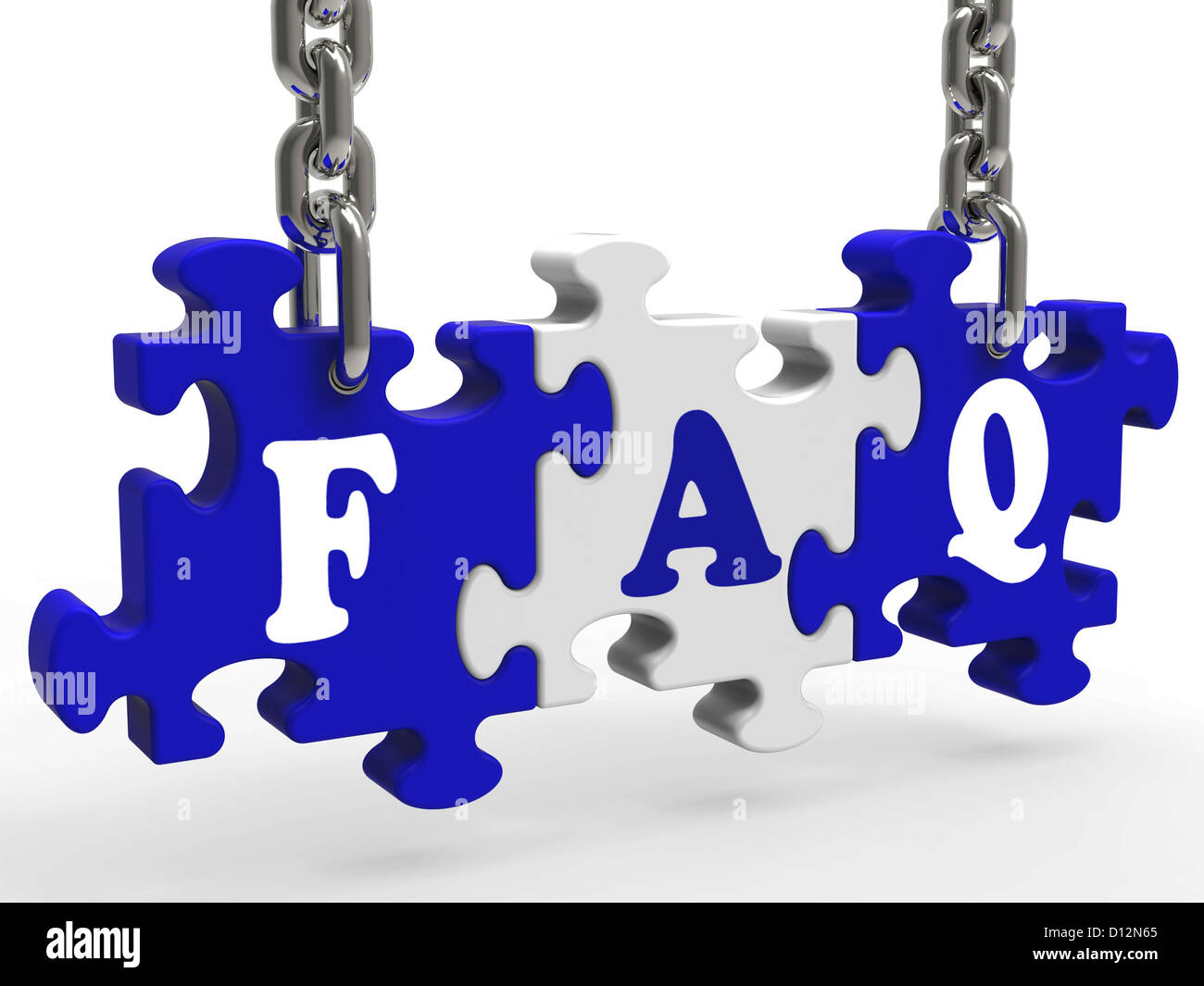 FAQ Meaning Frequently Asked Questions Information And Answers Stock ...