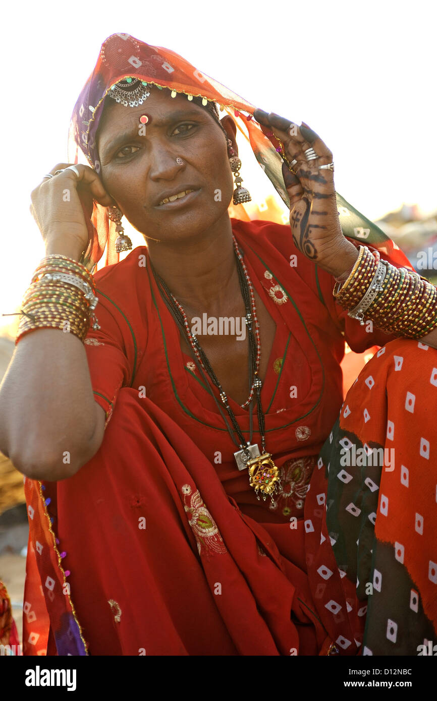 Indian woman portrait Stock Photo - Alamy