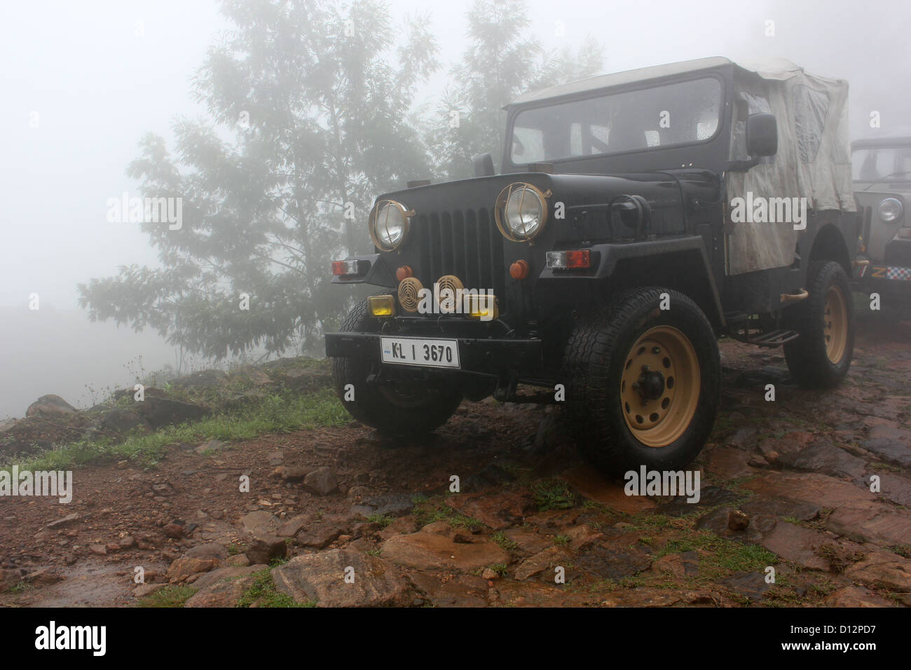 An off road vehicle in India, the most preferred mode of transport in ...