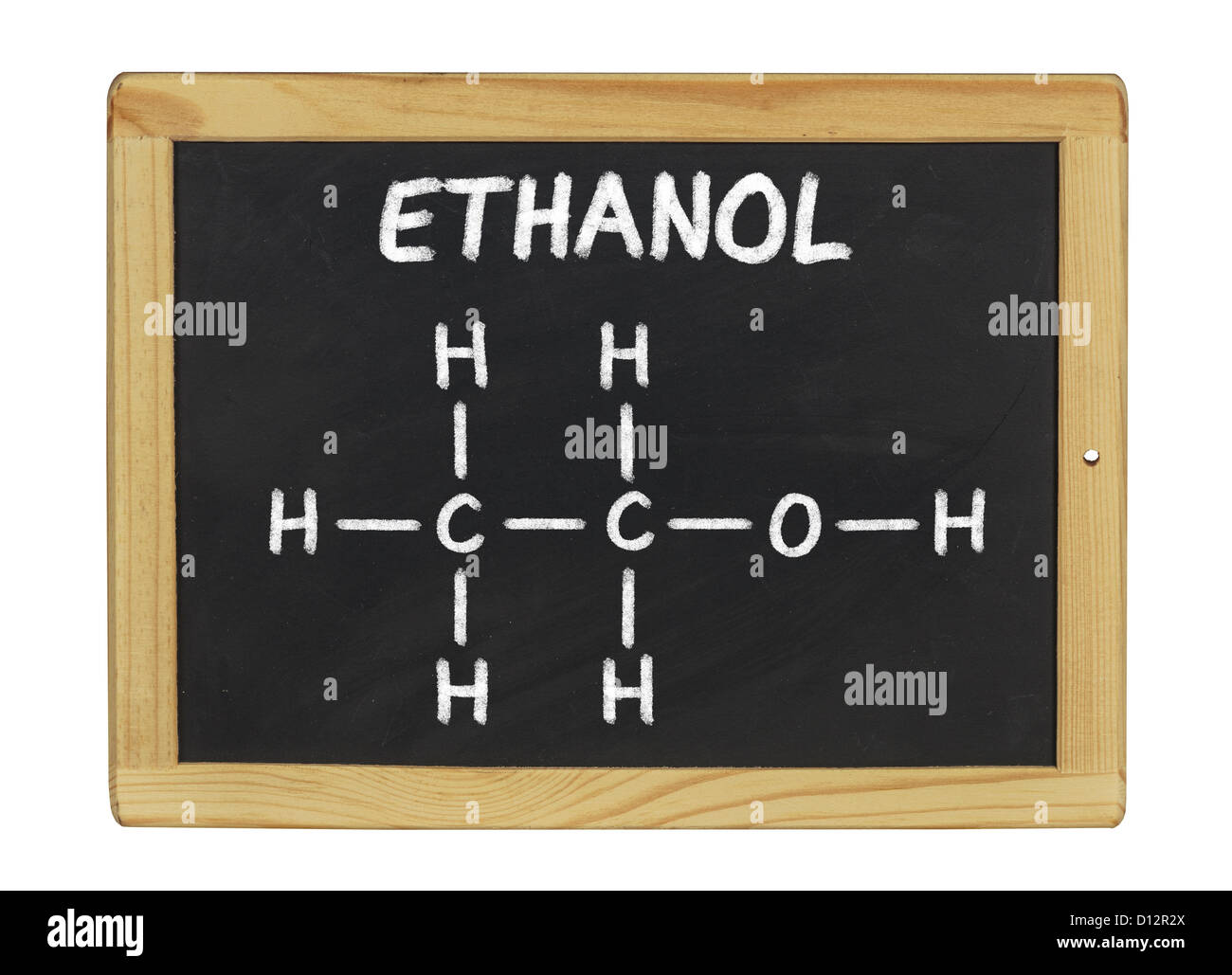 Drawing chemical formula on Cut Out Stock Images & Pictures - Alamy