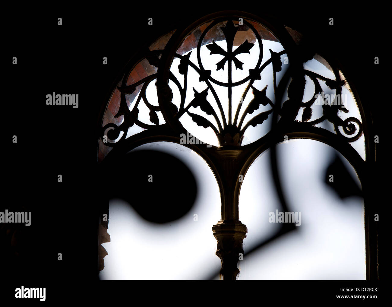 The ornate ironwork of the Abbey Mills Victorian sewage pumping station ...
