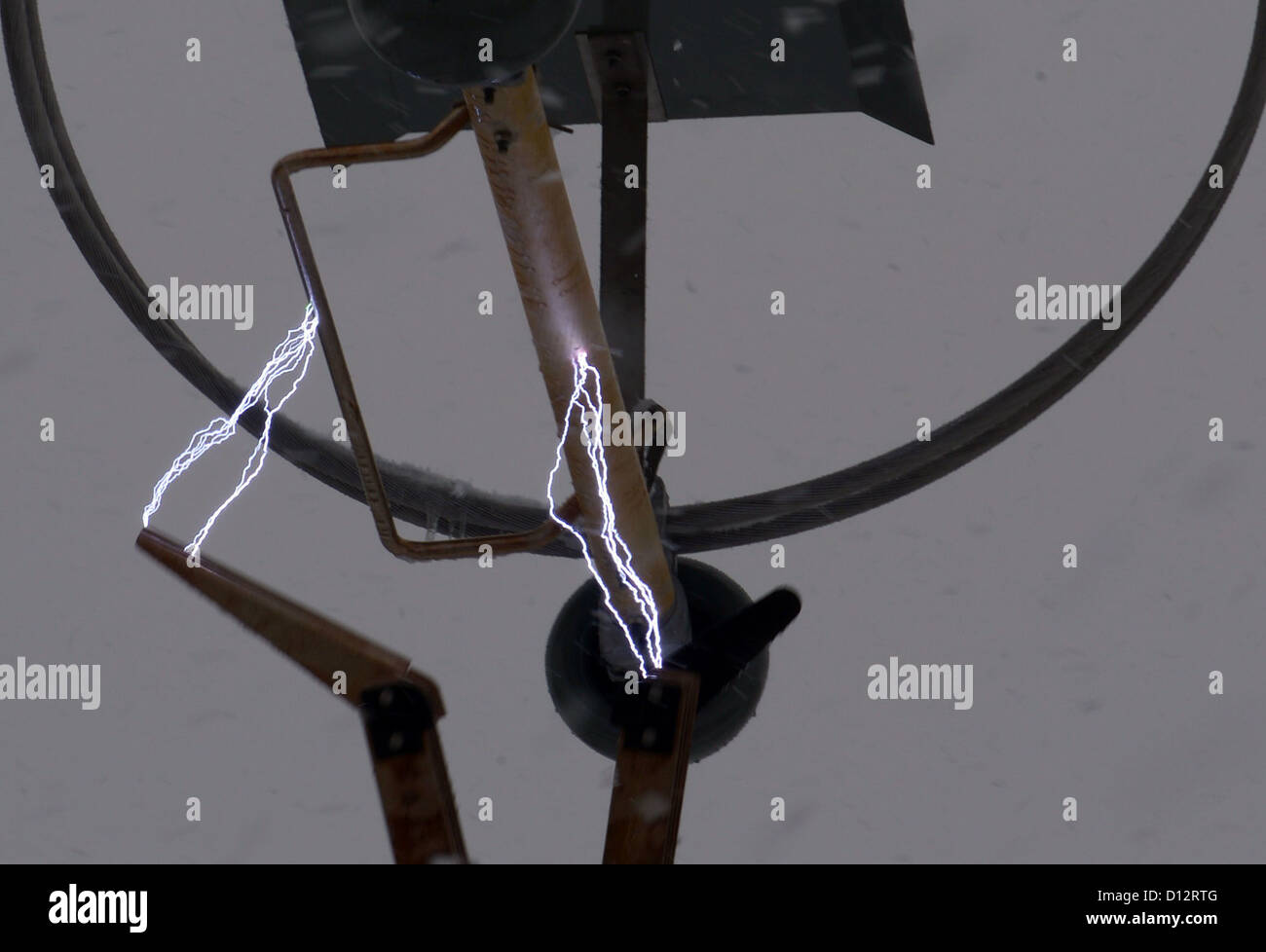 An electric arc is formed during a switching operation at the ...