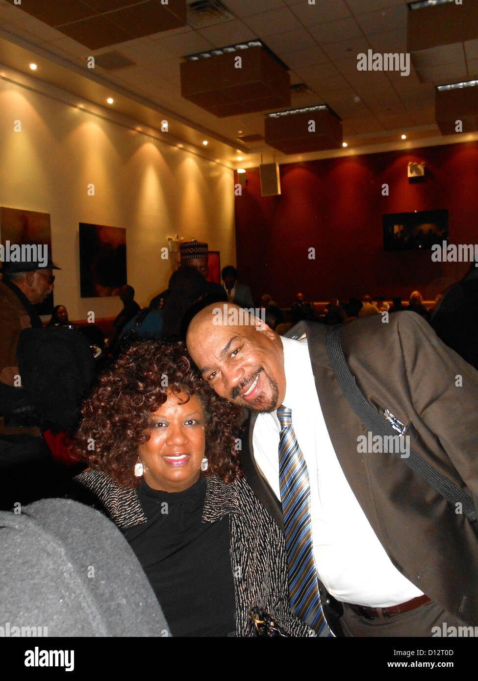 Memorial service for Earl Speedo Carroll , he was the lead vocalist for ...