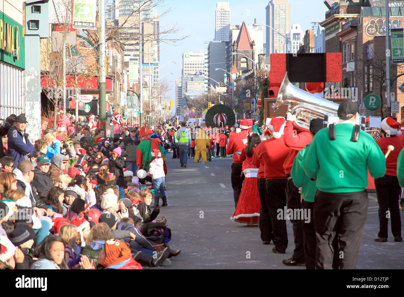 Toronto Santa Claus Parade 2012 Stock Photo - Alamy
