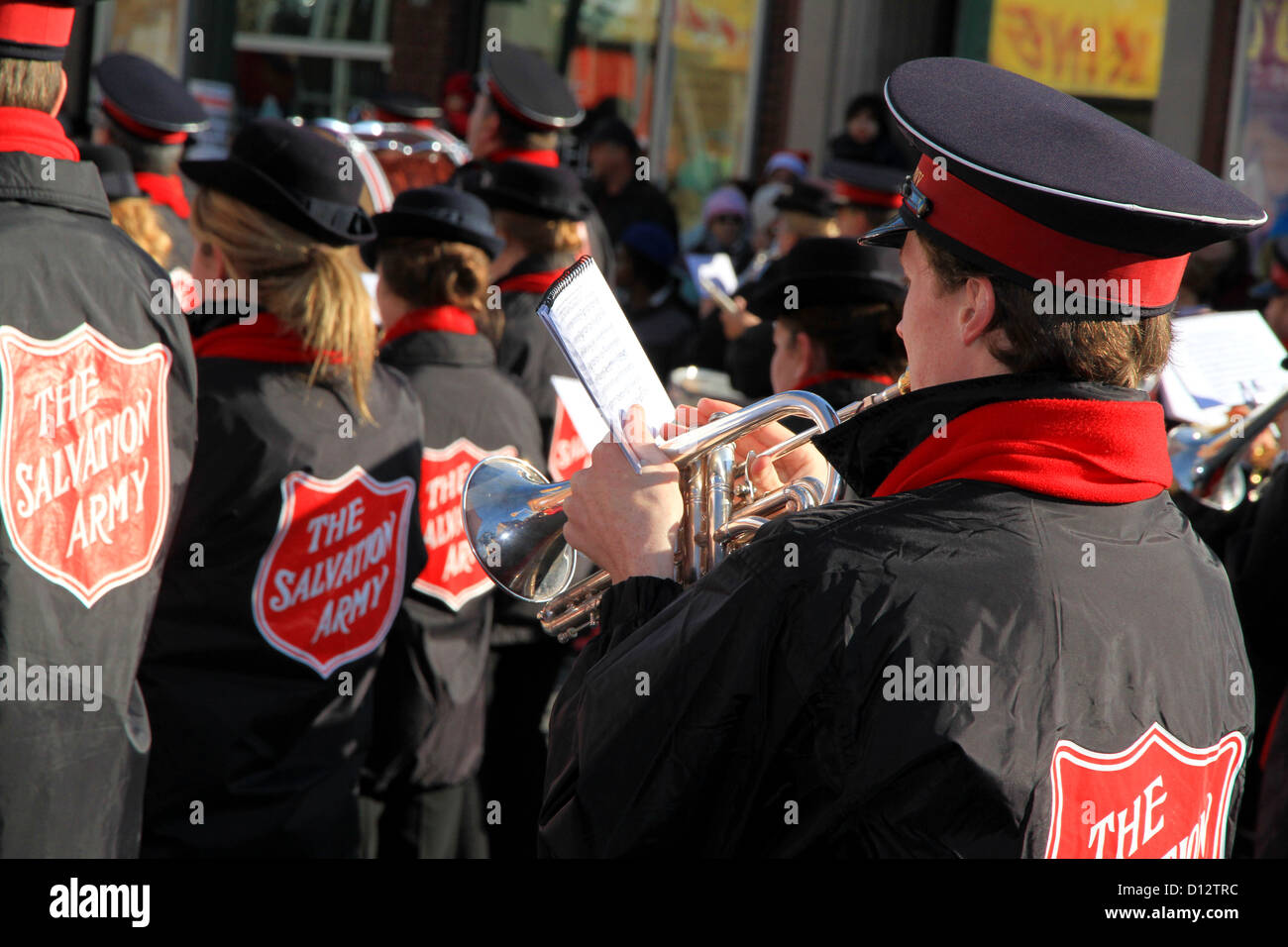 Salvation Army Band Stock Photo - Alamy