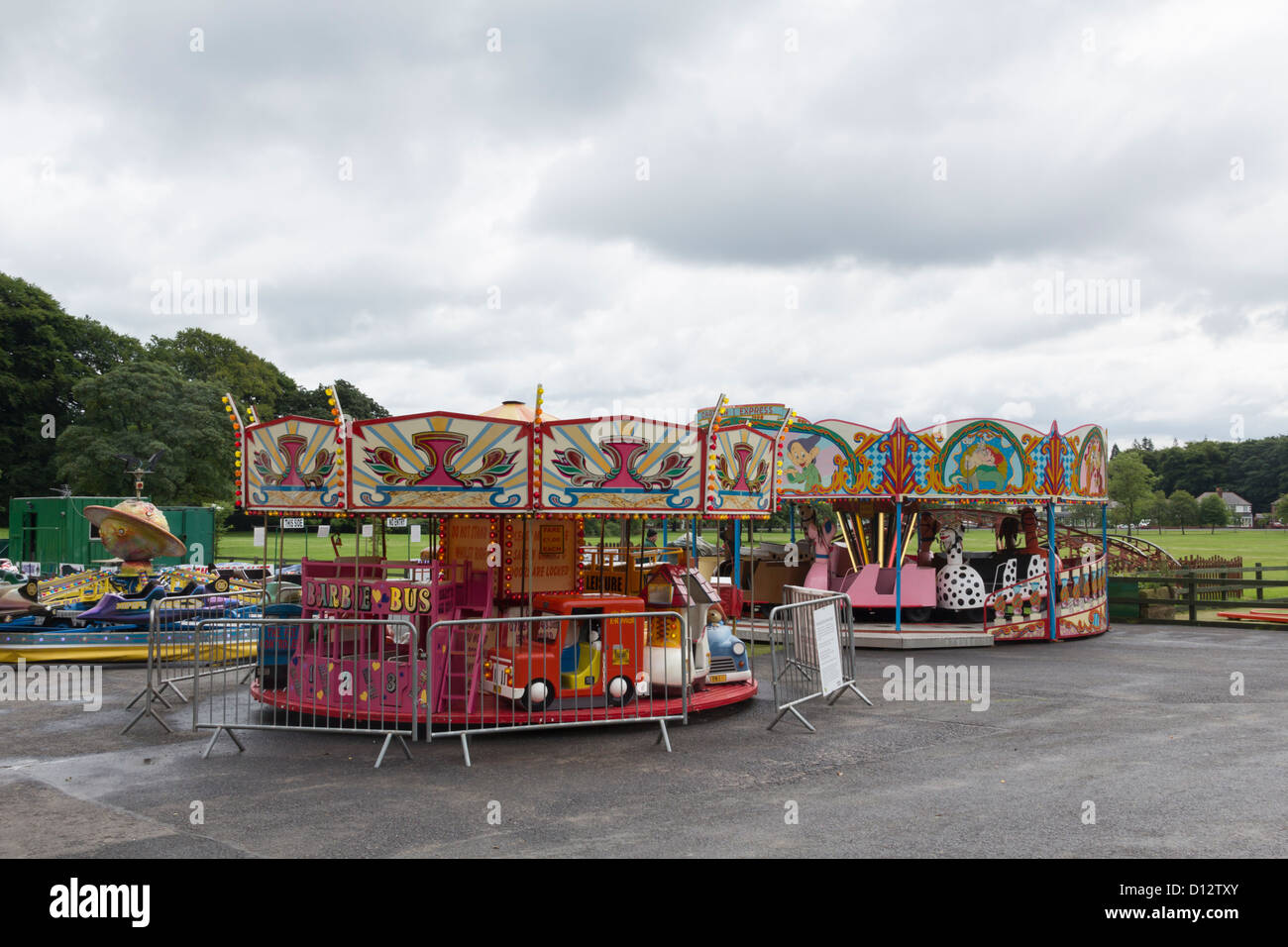 Kiddies Corner semi-permanent fairground rides for children at Moss ...
