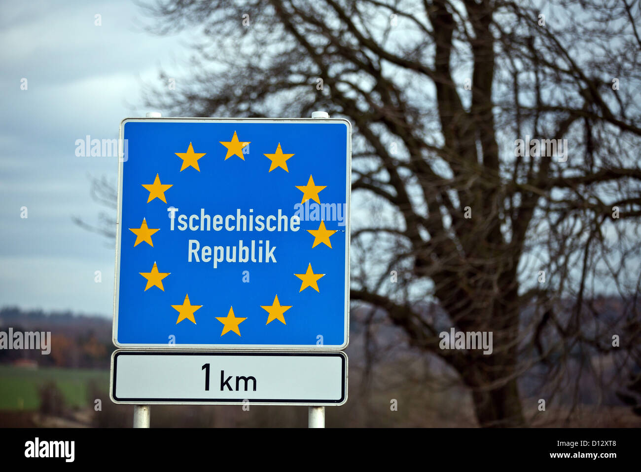 Czech republic germany border hi-res stock photography and images - Alamy