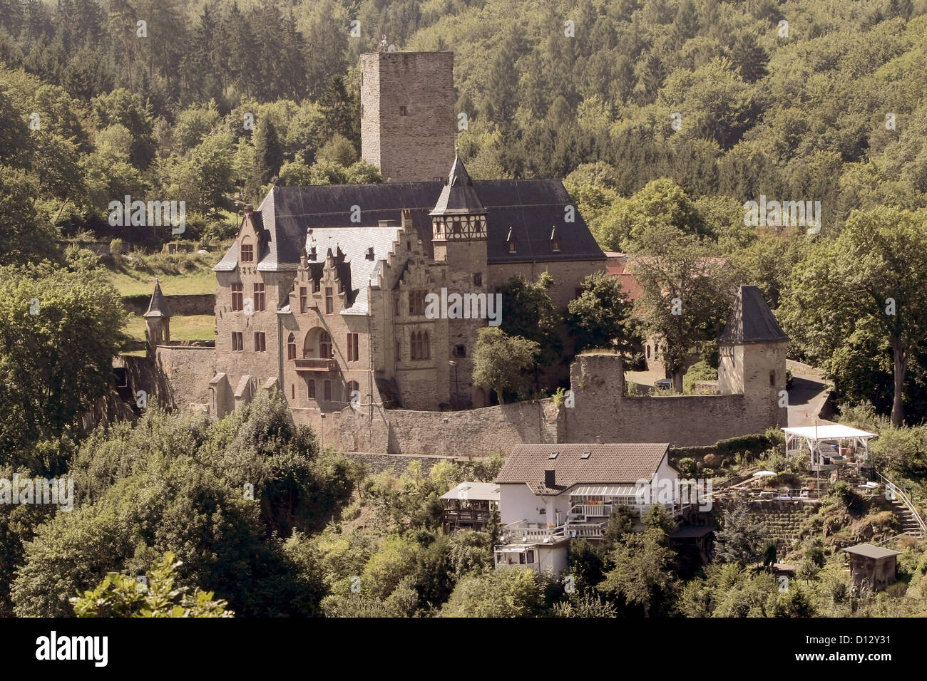 Kransberg Castle is pictured in Usingen-Kransberg, Germany, 18 August ...