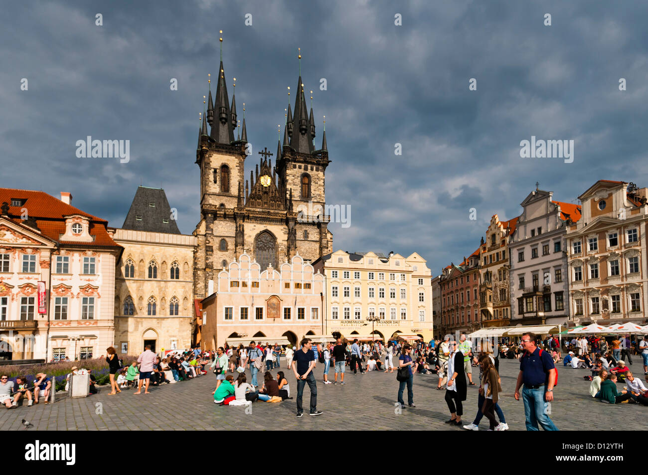 the historical center of Prague Stock Photo - Alamy