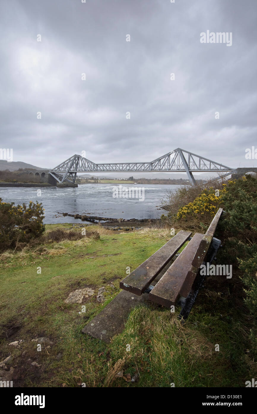 Scotland Highlands Oban Connel Bridge Stock Photo - Alamy