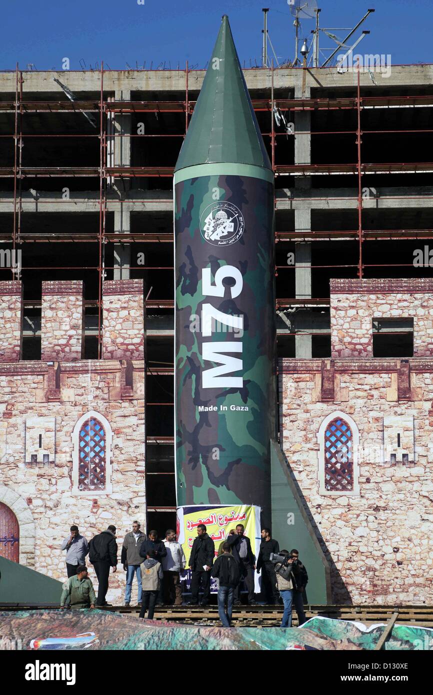 Dec. 6, 2012 - Gaza City, Gaza Strip, Palestinian Territory - A ...