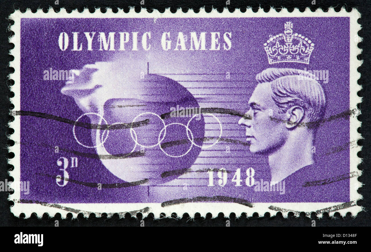 1948 olympic stamps hi-res stock photography and images - Alamy